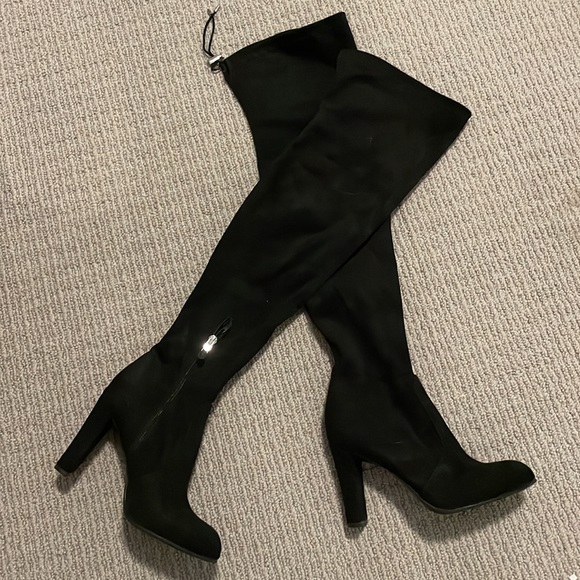 Sam Edelman | Shoes | Sam Edelman Over The Knee Boots Black 65 | Poshmark